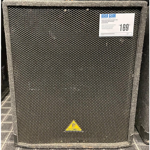 Used Behringer B1800X-PRO 18in 800W Unpowered Subwoofer | Guitar Center