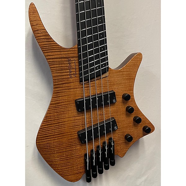 Used strandberg Boden Prog 5 Electric Bass Guitar Natural | Guitar Center