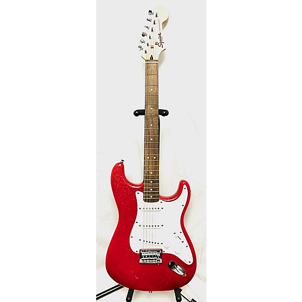 Used Squier Standard Stratocaster Solid Body Electric Guitar Metallic ...