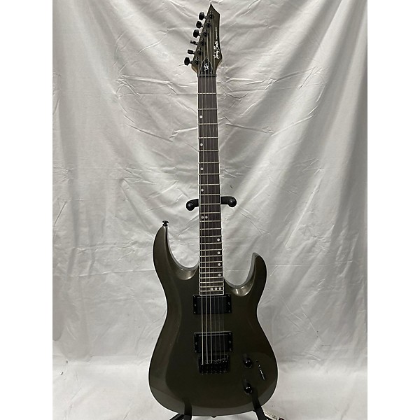 Used Harley Benton Progressive Gunmetal Gray Solid Body Electric Guitar ...