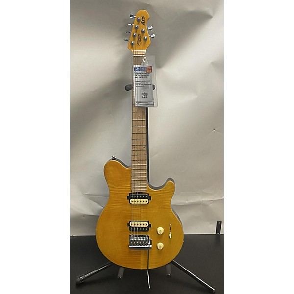 Used Sterling by Music Man Sub Axis Solid Body Electric Guitar Trans ...