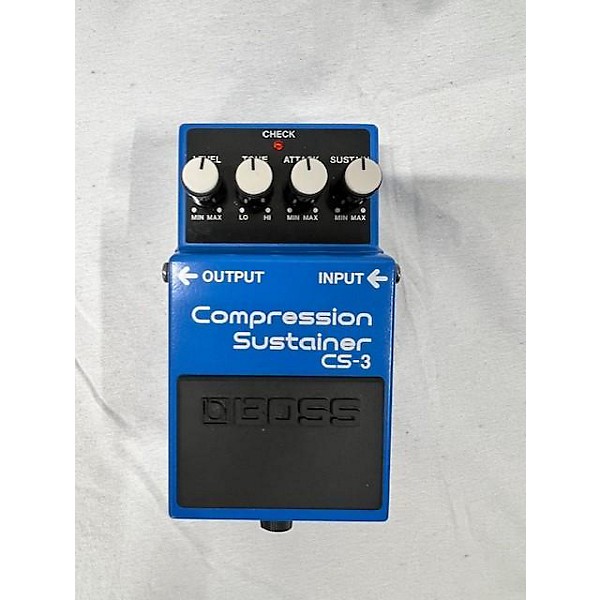 Used BOSS CS3 Compressor Sustainer Effect Pedal | Guitar Center
