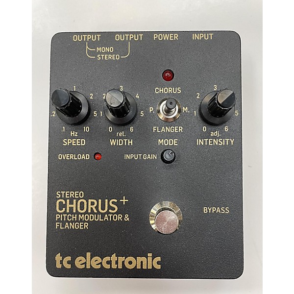 Used TC Electronic Stereo Chorus + Pitch Modulation & Flanger Effect ...