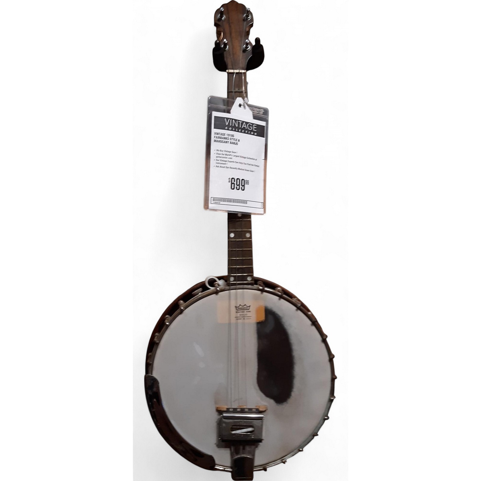 Used Vintage 1910s Fairbanks Style N Mahogany Banjo Mahogany | Guitar ...