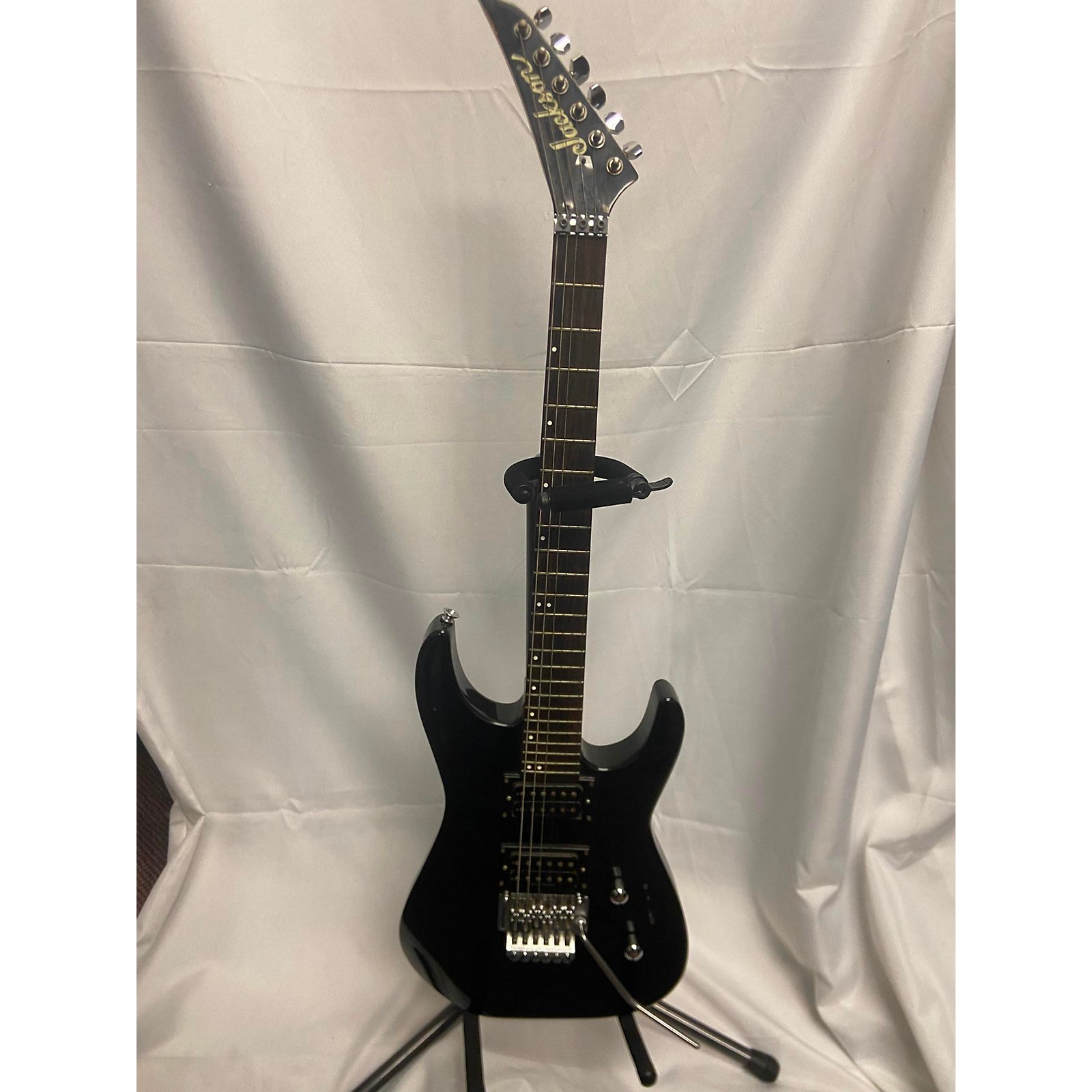 Used Jackson DINKY REVERSE HEADSTOCK Solid Body Electric Guitar Black ...
