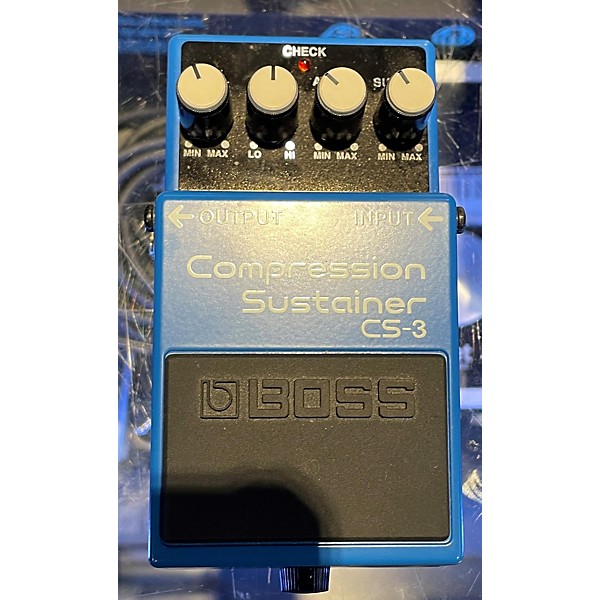 Used BOSS CS3 Compressor Sustainer Effect Pedal | Guitar Center