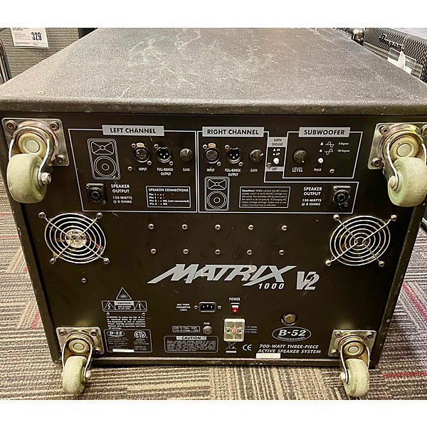 Used B-52 Matrix 1000 V2 Powered Subwoofer | Guitar Center