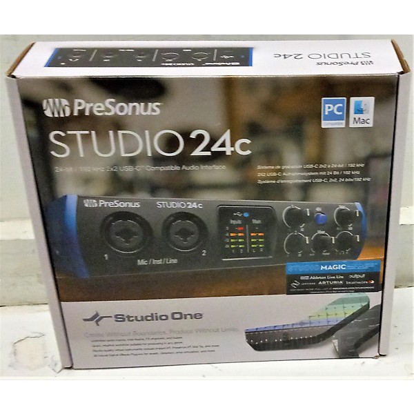 Used PreSonus Studio 24c Audio Interface | Guitar Center