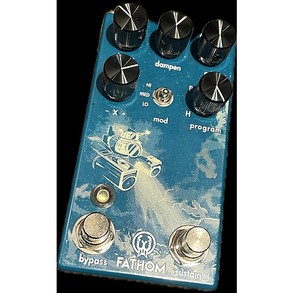 Used Walrus Audio Fathom Reverb Effect Pedal | Guitar Center