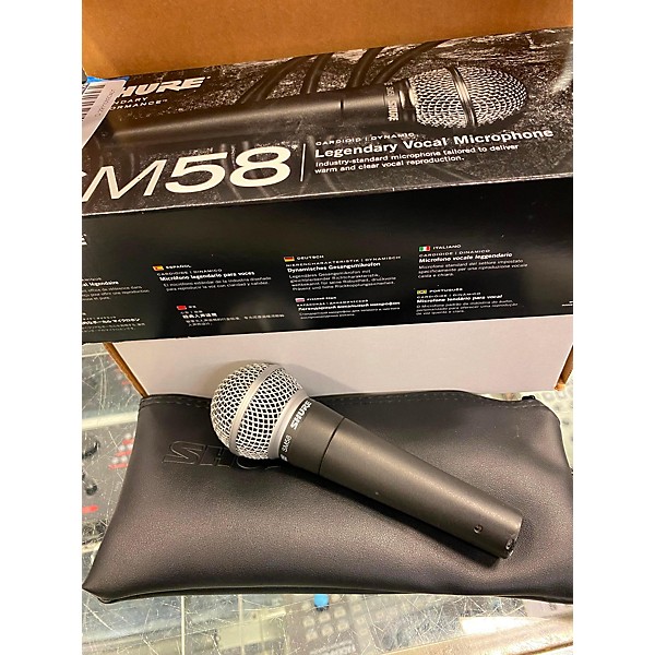 Used Shure SM58S Dynamic Microphone | Guitar Center
