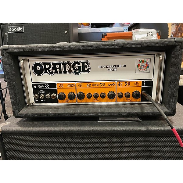 Used Orange Amplifiers Rockerverb RK50H MKIII Tube Guitar Amp Head ...