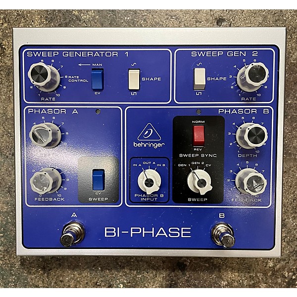 Used Behringer Bi-Phase Effect Pedal | Guitar Center