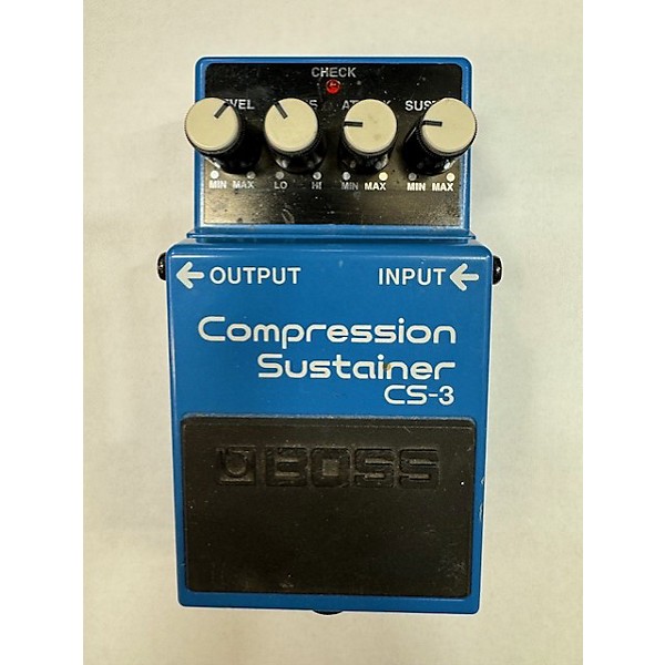 Used BOSS CS3 Compressor Sustainer Effect Pedal | Guitar Center