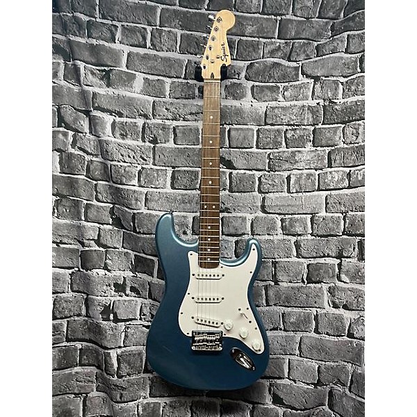 Used Squier Standard Stratocaster Solid Body Electric Guitar Blue ...