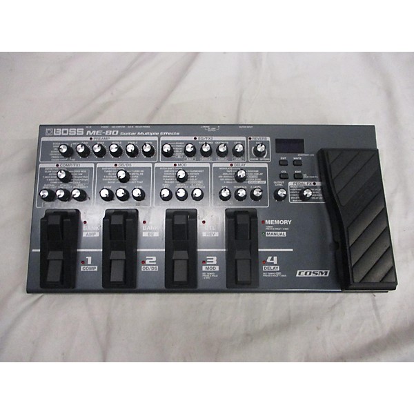 Used BOSS ME80 Guitar Multi Effect Processor | Guitar Center