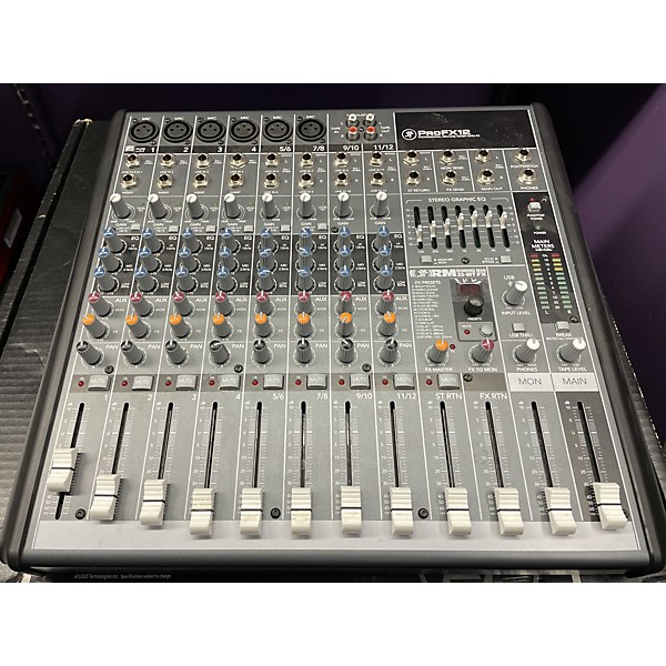 Used Mackie PROFX12 Unpowered Mixer | Guitar Center