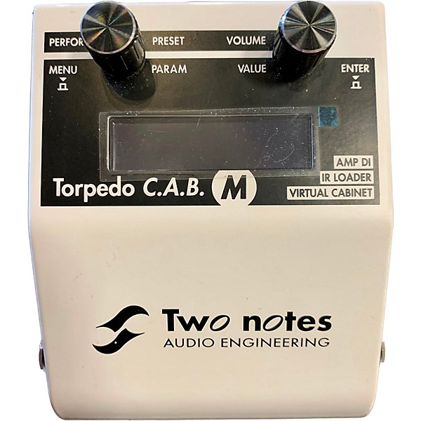 Used Two Notes AUDIO ENGINEERING Torpedo CAB M Pedal | Guitar Center