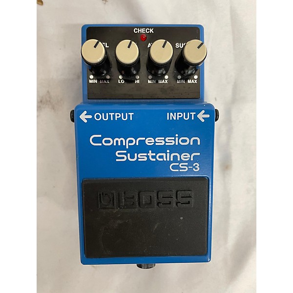 Used BOSS CS3 Compressor Sustainer Effect Pedal | Guitar Center