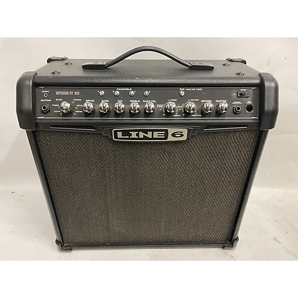 Used Line 6 Spider IV 30W 1x12 Guitar Combo Amp | Guitar Center