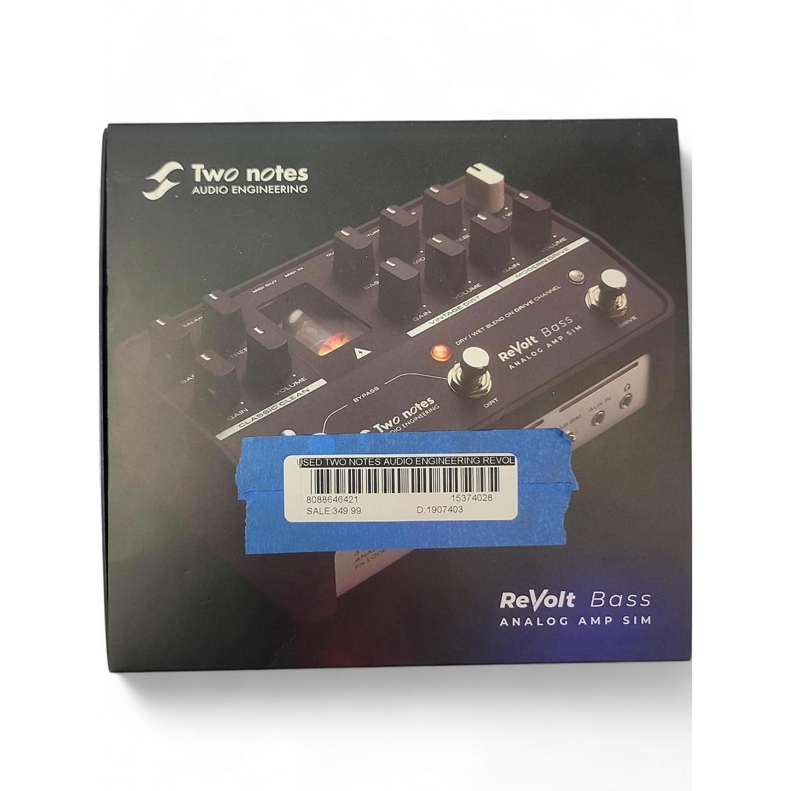 Used Two Notes AUDIO ENGINEERING REVOLT 3 CHANNEL ANALOG BASS SIMULATOR ...