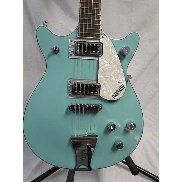 Used Gretsch Guitars G5237 Solid Body Electric Guitar Surf Green ...