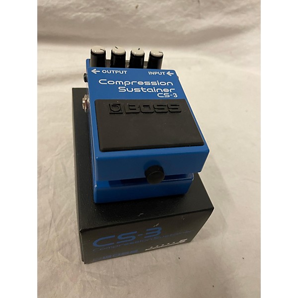 Used BOSS CS3 Compressor Sustainer Effect Pedal | Guitar Center