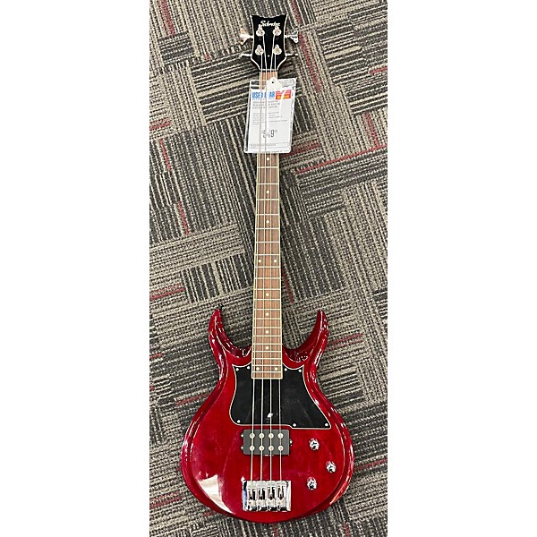 Used Schecter Guitar Research DEVIL BASS Electric Bass Guitar Red ...