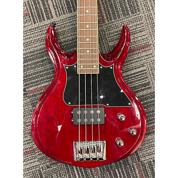 Used Schecter Guitar Research DEVIL BASS Electric Bass Guitar Red ...