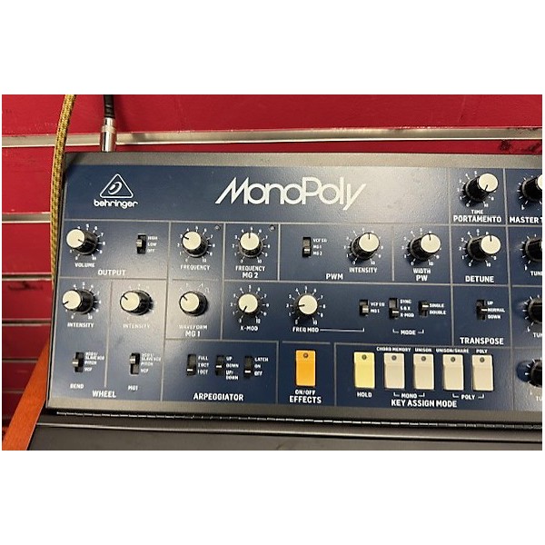 Used Behringer Monopoly Synthesizer | Guitar Center