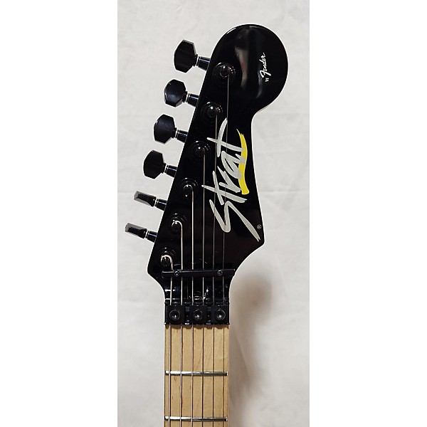 Used Fender HM Strat Solid Body Electric Guitar Frozen Yellow | Guitar ...