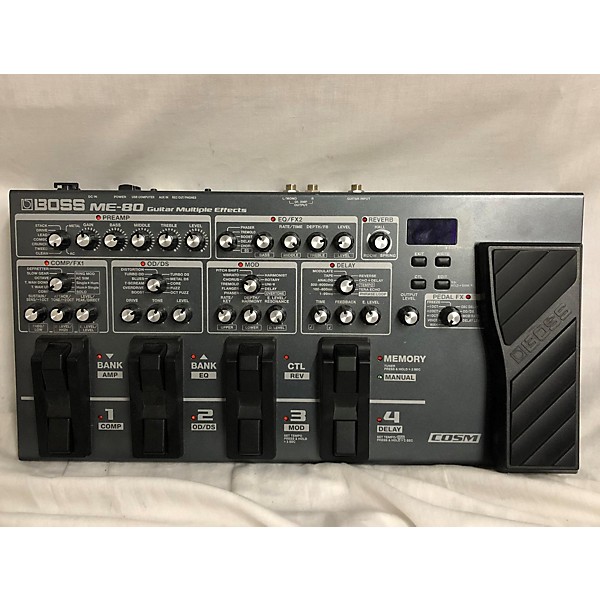 Used BOSS ME80 Guitar Multi Effect Processor | Guitar Center