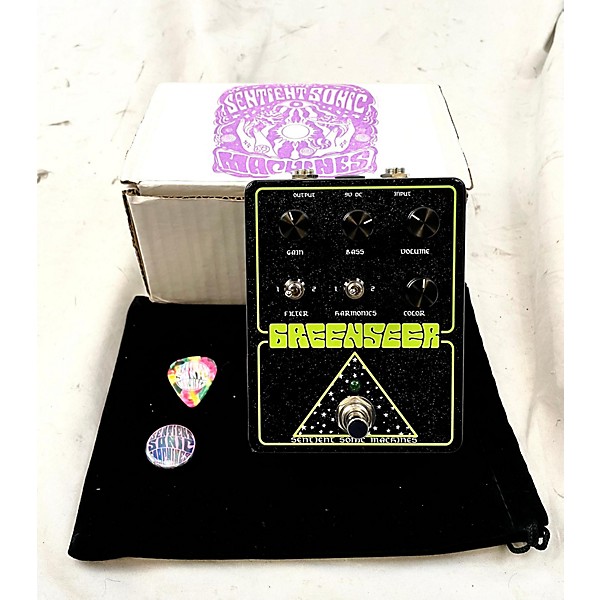 Used Used SENTIENT SONIC MACHINES GREENSEER HYPER FUZZ Bass Effect ...