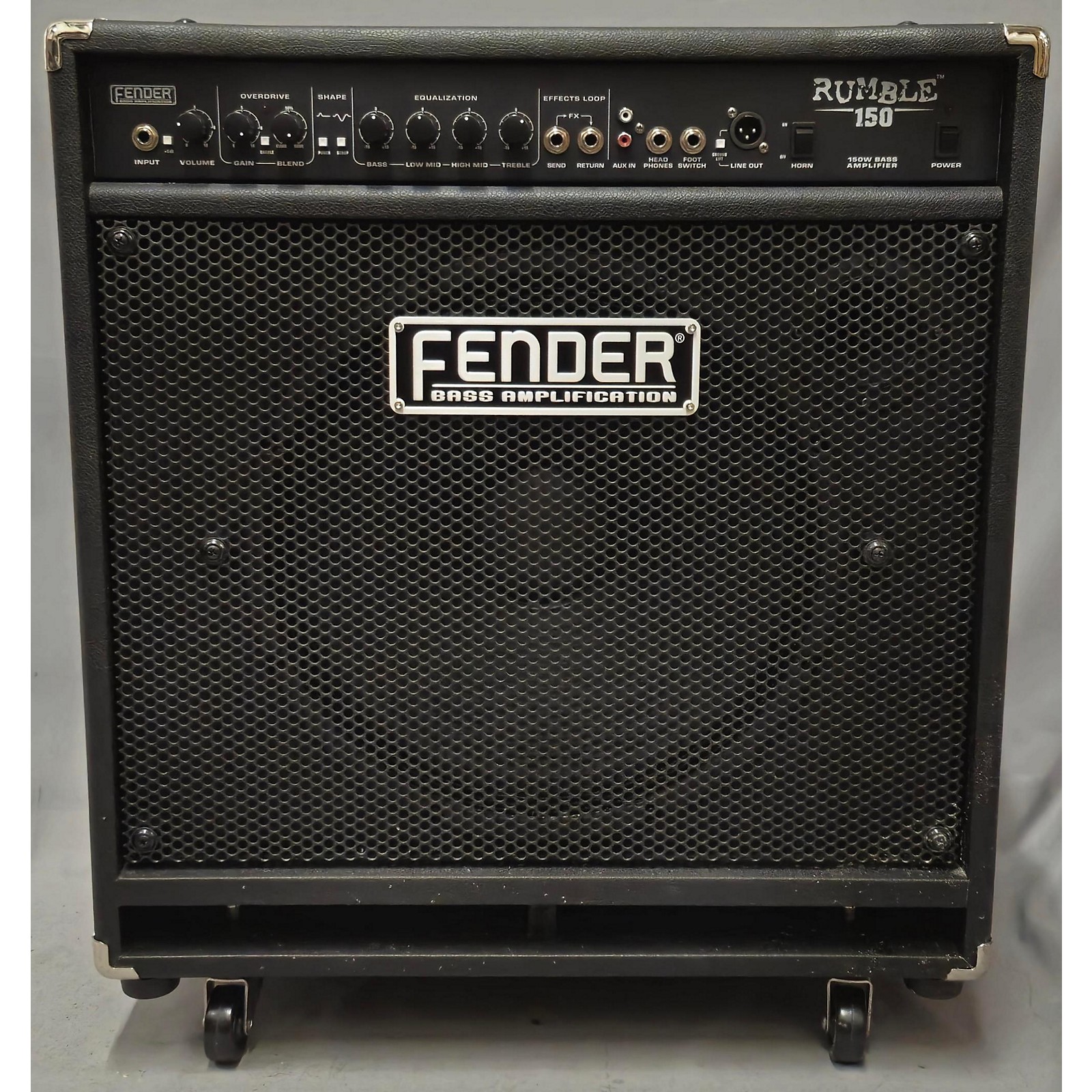 Used Fender Rumble 150 150W Bass Amp Head | Guitar Center Used Fender Rumble 150 150W Bass Amp Head | Guitar Center
