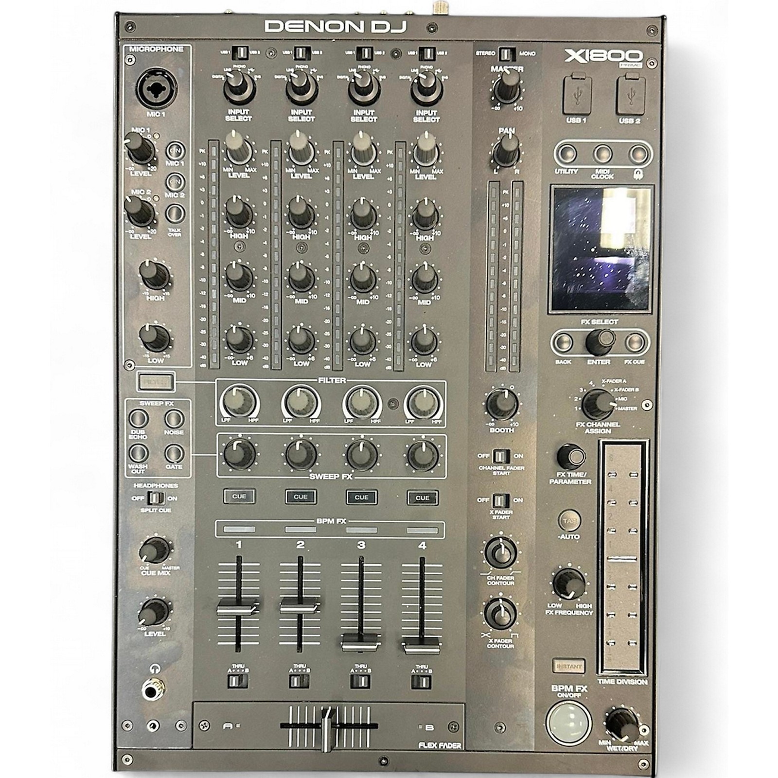 Used Denon DJ X1800 PRIME DJ Mixer | Guitar Center
