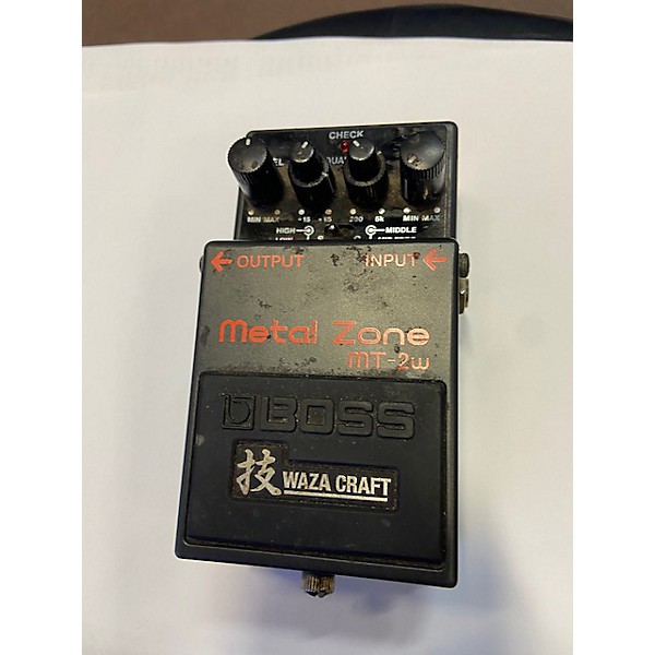 Used BOSS MT2W Metal Zone Waza Craft Effect Pedal | Guitar Center
