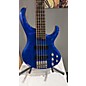 Used Ibanez BTB405e 5 String Electric Bass Guitar blue quilt | Guitar ...