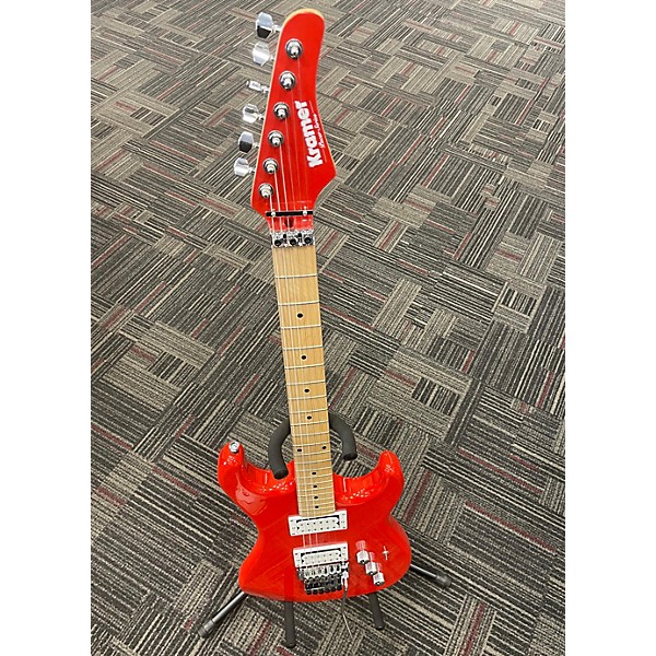 Used Kramer Pacer Classic Solid Body Electric Guitar Scarlett Red Guitar Center