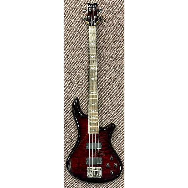Used Schecter Guitar Research Stiletto Extreme 4-String Electric Bass ...