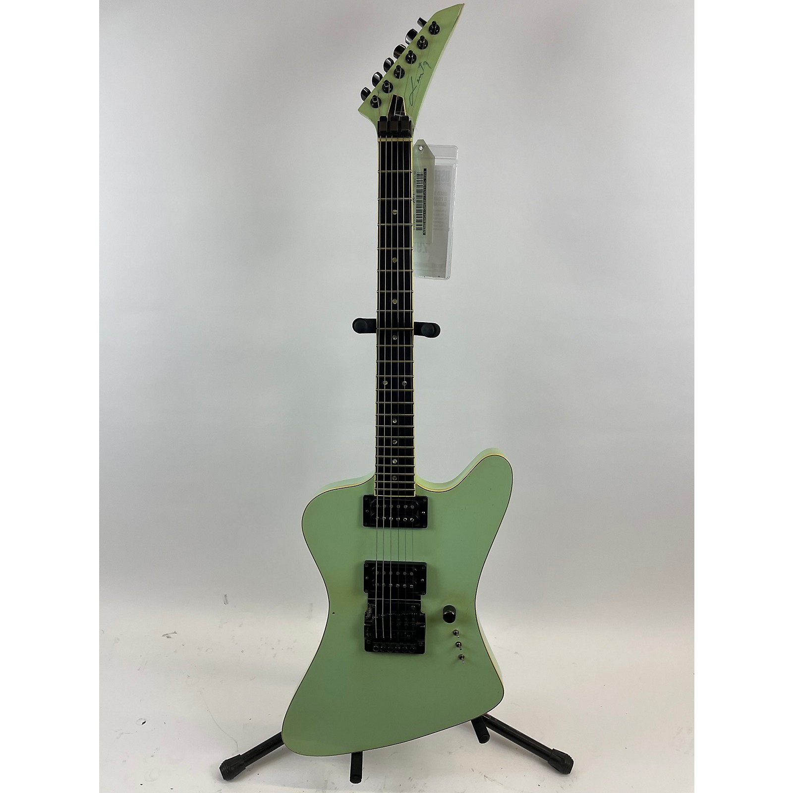 Used Used 1980 Lentz Firebird II Foam Green Solid Body Electric Guitar ...