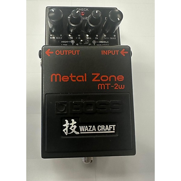 Used BOSS 2023 MT2W Metal Zone Waza Craft Effect Pedal | Guitar Center