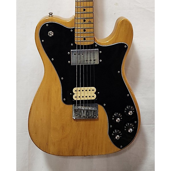 Vintage Fender 1970s Telecaster Deluxe Solid Body Electric Guitar Blonde | Guitar Center