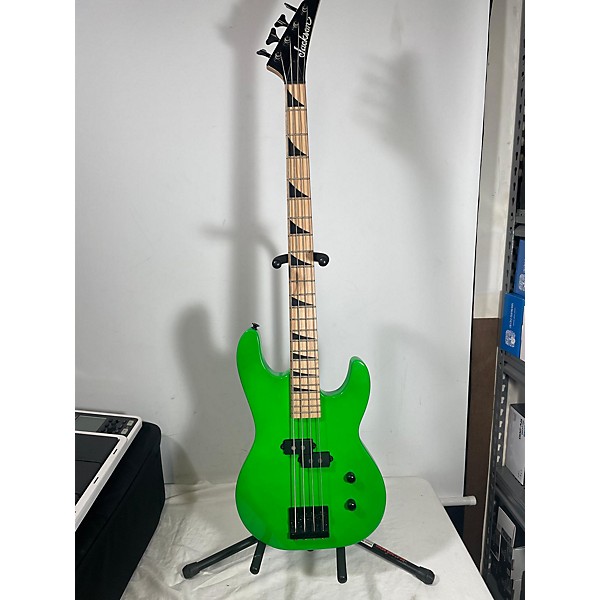 Used Jackson JS1M Electric Bass Guitar Green | Guitar Center