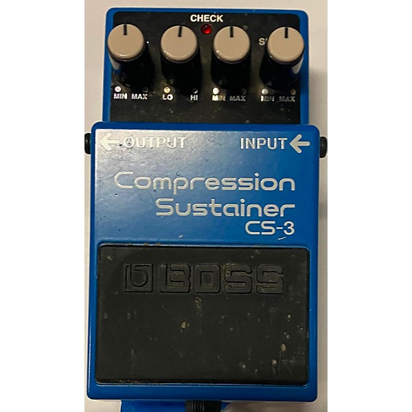 Used BOSS CS3 Compressor Sustainer Effect Pedal | Guitar Center
