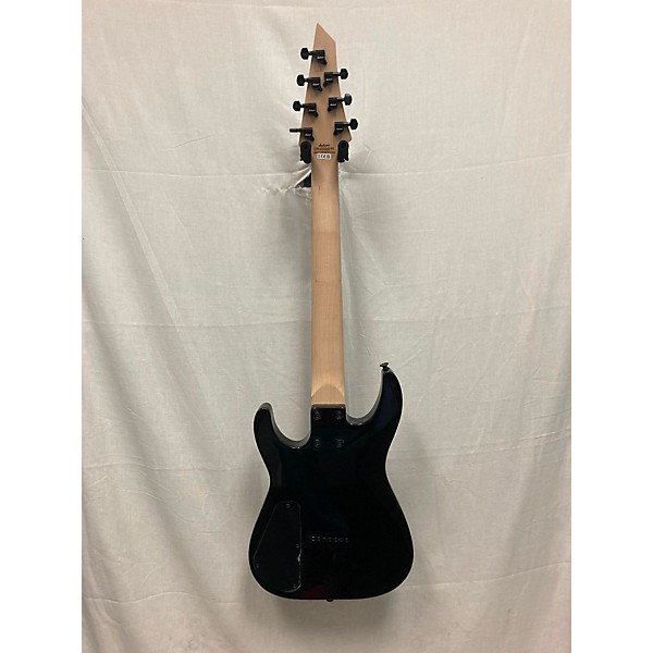 Used Jackson JS22-7 Dinky 7 String Solid Body Electric Guitar Black ...