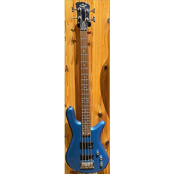 Used OLP SB4 Electric Bass Guitar Metallic Blue | Guitar Center