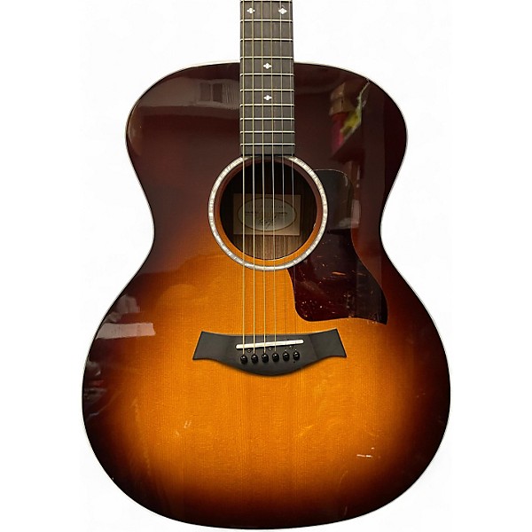 Used Taylor Used Taylor 214E SB DLX Sunburst Acoustic Electric Guitar ...