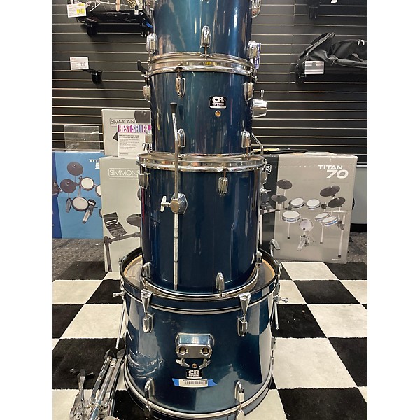 Used CB Percussion Sp Series Drum Kit Blue | Guitar Center