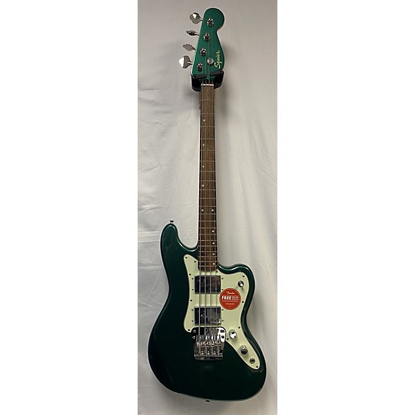 Used Squier Paranormal Rascal Electric Bass Guitar Sherwood Green ...