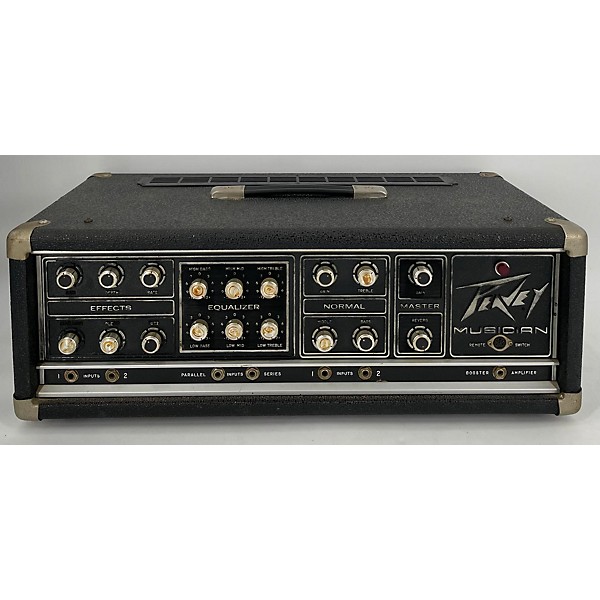 Vintage Peavey 1970s Musician 400 700 Watt Head Tube Bass Amp Head ...