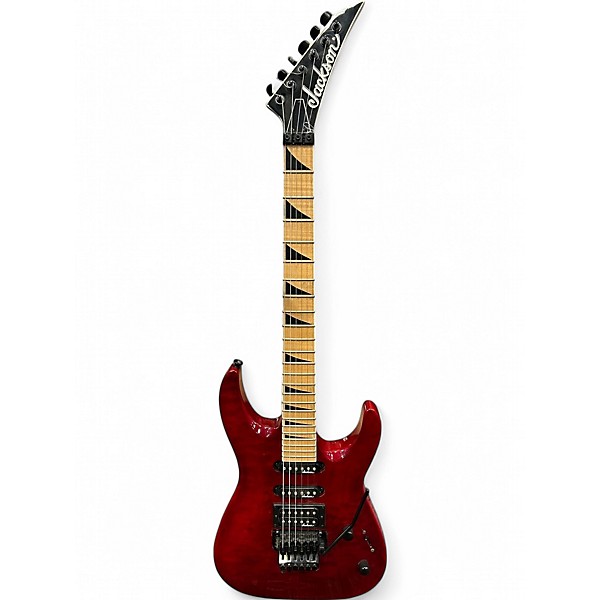 Used Jackson Used Jackson JS34Q Dinky Red Solid Body Electric Guitar ...